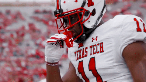 Texas Tech Donta Thompson GIF by Texas Tech Football - Find & Share on ...