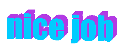 Nice Job Sticker by wildKitty for iOS & Android | GIPHY