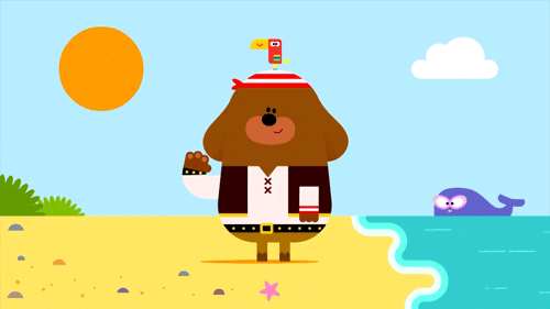 Happy Beach GIF by Hey Duggee - Find & Share on GIPHY