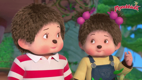 I Told You Animation GIF by MONCHHICHI - Find & Share on GIPHY