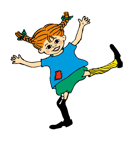 Pippi Longstocking Sticker by Astrid Lindgren Official for iOS ...
