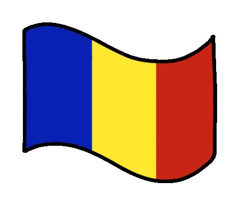 Romanian Flag Romania Sticker for iOS & Android | GIPHY