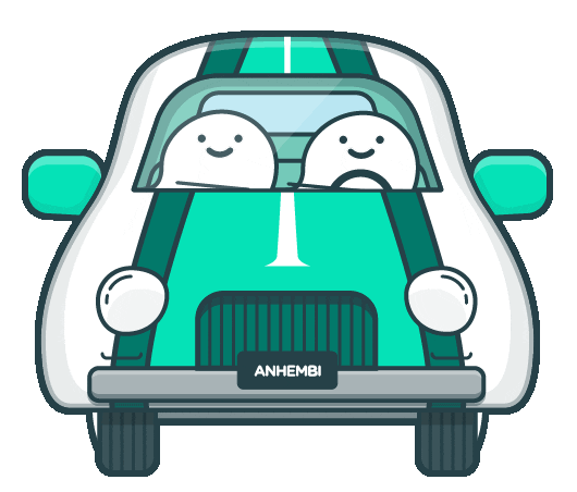 Waze Carpool Sticker by Vai de Carona for iOS & Android | GIPHY