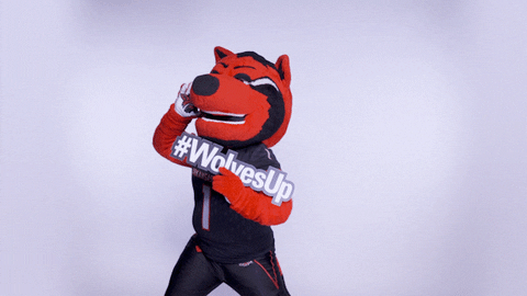 Howling Red Wolves GIF by Arkansas State University - Find & Share on GIPHY