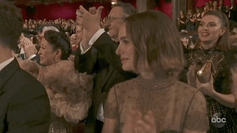 Clapping Oscars GIF by The Academy Awards - Find & Share on GIPHY