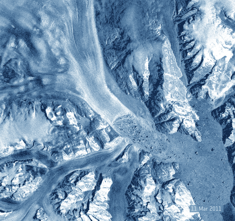 Melting Glaciers Gif
