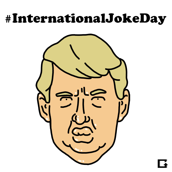 Donald Trump International Joke Day Gif By gif - Find & Share on GIPHY