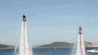 Water Jetpack Gif