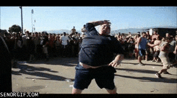 Fat Guy Dancing GIF by Cheezburger - Find & Share on GIPHY
