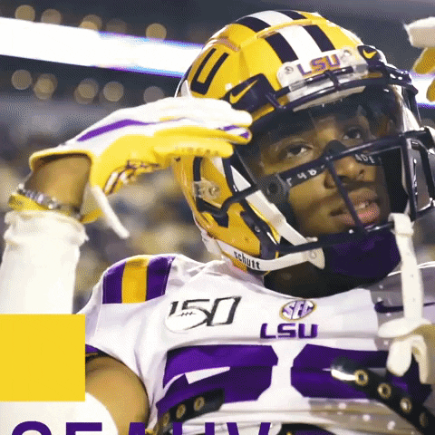 College Football GIF by LSU Tigers - Find & Share on GIPHY