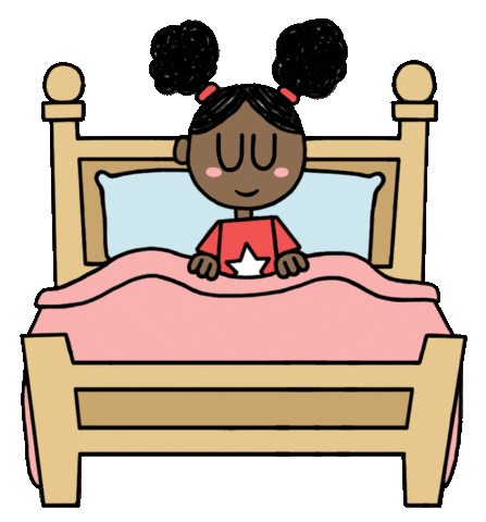 Wake Up Girl Sticker by T. L. McBeth for iOS & Android | GIPHY
