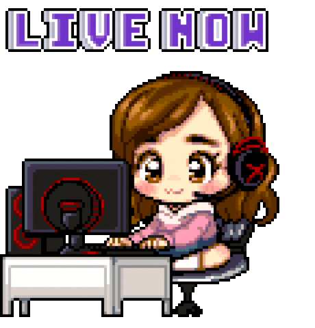 Live Now Twitch Sticker by pokimane for iOS & Android | GIPHY