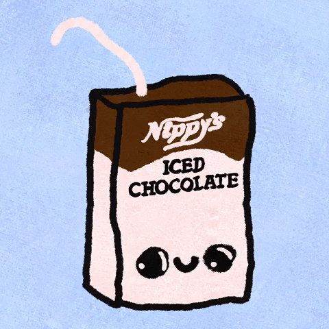 Chocolate Milk GIF by Kev Lavery - Find & Share on GIPHY