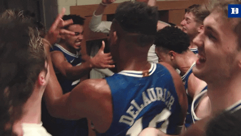 Celebrate Ncaa Sports GIF by Duke Men's Basketball - Find & Share on GIPHY