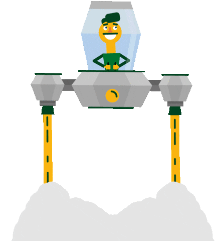 Space Flying Sticker by Animaak for iOS & Android | GIPHY