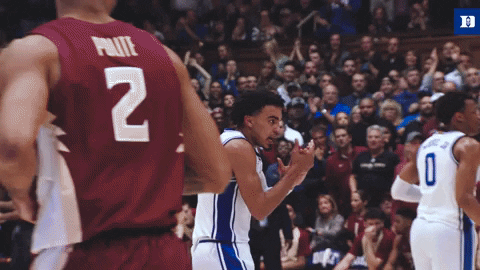 Ncaa Sports College GIF by Duke Men's Basketball - Find & Share on GIPHY
