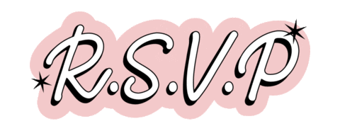 Rsvp Lop Sticker by ladiesofparadise for iOS & Android | GIPHY