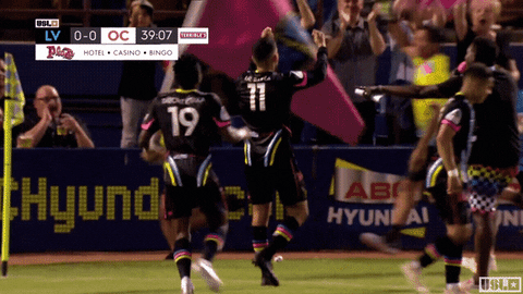 Soccer Celebration GIF by USL - Find & Share on GIPHY
