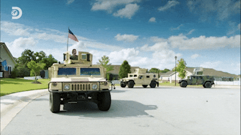 Richard Hammond Army GIF by Discovery Europe - Find & Share on GIPHY