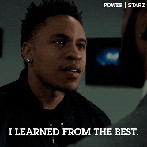 I Learned From The Best Drugs GIF by Power - Find & Share on GIPHY