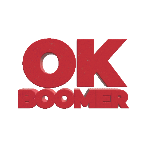 Boomer Ok Sticker by haydiroket for iOS & Android | GIPHY