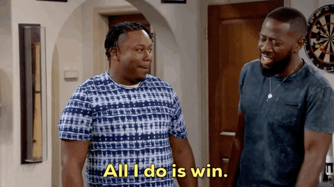 All I Do Is Win Reaction GIF by CBS - Find & Share on GIPHY