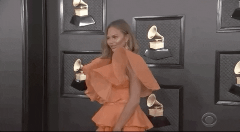 Chrissy Teigen GIF by Recording Academy / GRAMMYs - Find & Share on GIPHY