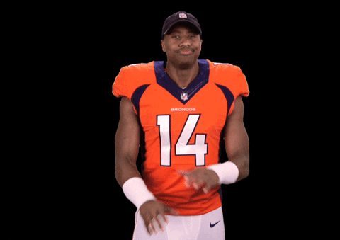 Courtland Sutton No GIF by NFL - Find & Share on GIPHY