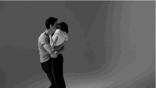 First Kiss GIF - Find & Share on GIPHY