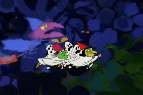 Scared Its The Great Pumpkin Charlie Brown GIF by Peanuts - Find ...