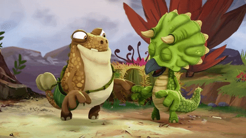 Dino Kiss GIF by Gigantosaurus - Find & Share on GIPHY