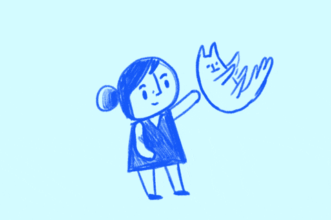 Cat Girl GIF by Skinny Ships - Find & Share on GIPHY