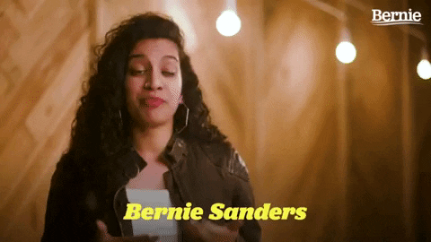 Bernie Sanders Endorsement GIF - Find & Share on GIPHY