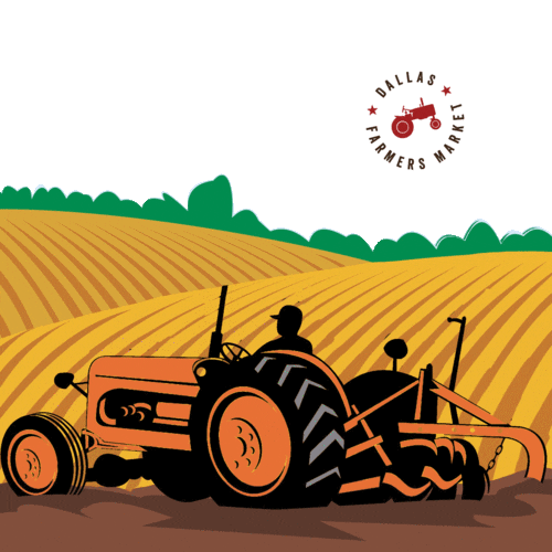 Sticker by Dallas Farmers Market for iOS & Android | GIPHY