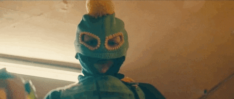 Mask Badass Girl GIF by SAYGRACE - Find & Share on GIPHY