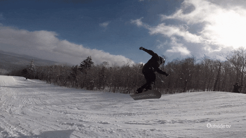 Snow Falling GIF by Outside TV - Find & Share on GIPHY