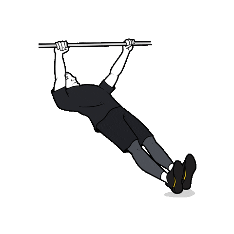 Bodyweighttraining Inverted Rows Sticker by JLFITNESSMIAMI for iOS ...