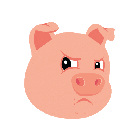 Pig Sticker by grupobugio for iOS & Android | GIPHY