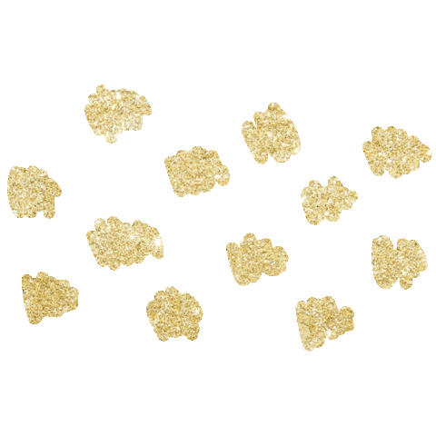 Gold Sparkle Sticker by Wrapped. By Sav || The Sav Life for iOS ...