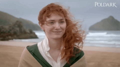 Eleanortomlinson Cornwall GIF by Poldark - Find & Share on GIPHY