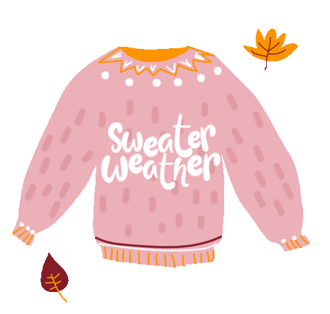 Sweater Weather Fall Sticker for iOS & Android | GIPHY