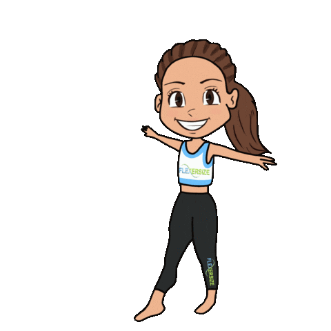 Dance Dancing Sticker by FLEXERSIZE for iOS & Android | GIPHY