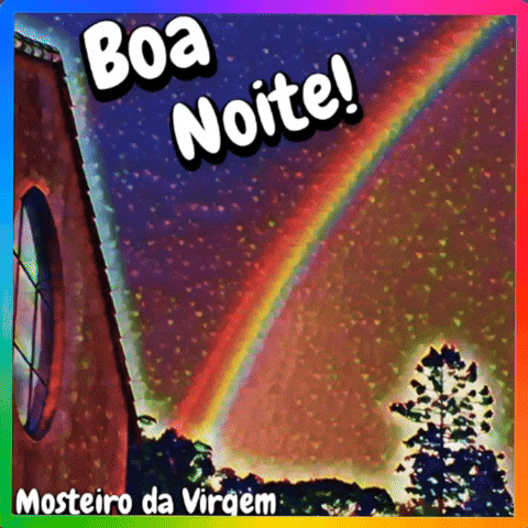 Good Night Rainbow GIF by Mosteiro da Virgem - Find & Share on GIPHY