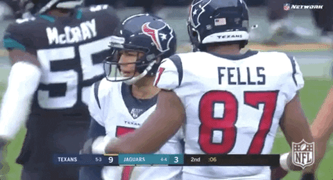 Regular Season Hug GIF by NFL - Find & Share on GIPHY
