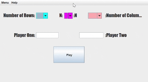 GitHub - JoeyBitar/Connect-N: First attempt at making a customizable Connect-4 game in Java ...