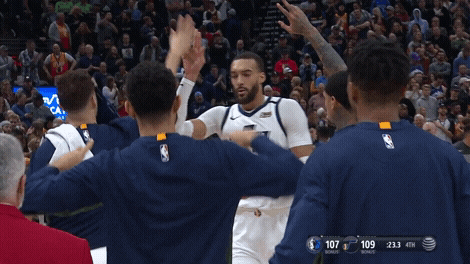 Rudy Gobert Nba GIF by Utah Jazz - Find & Share on GIPHY