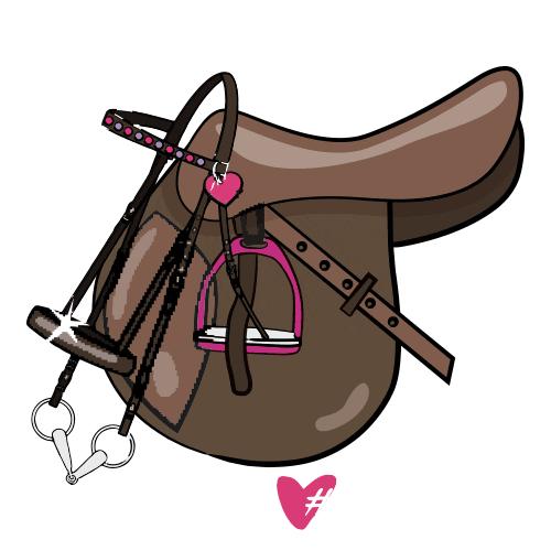 Horse Saddle Sticker by Soulhorse.de for iOS & Android | GIPHY