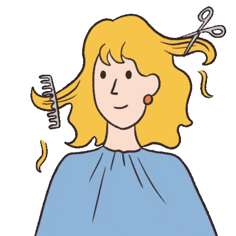 Animation Cutting Sticker by Carolynn for iOS & Android | GIPHY