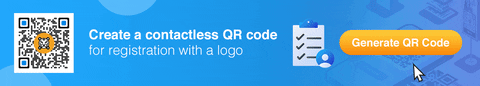 How to make a contactless QR code for registration - Free Custom QR ...