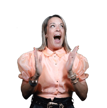 Happy Excitement Sticker by Marina Hoermanseder for iOS & Android | GIPHY